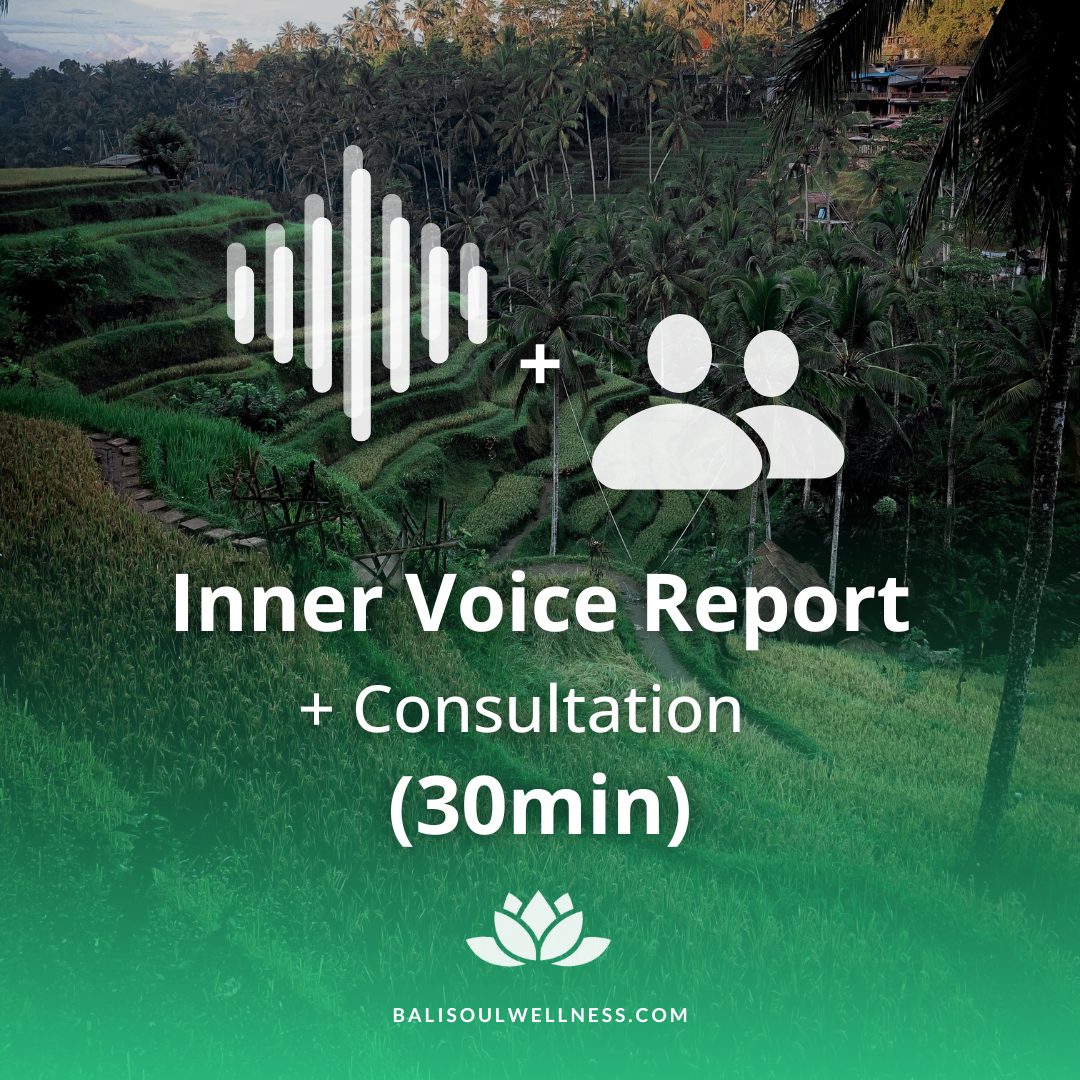 Complete the Form Below to Start Your Inner Voice Scan • Bali Soul Wellness